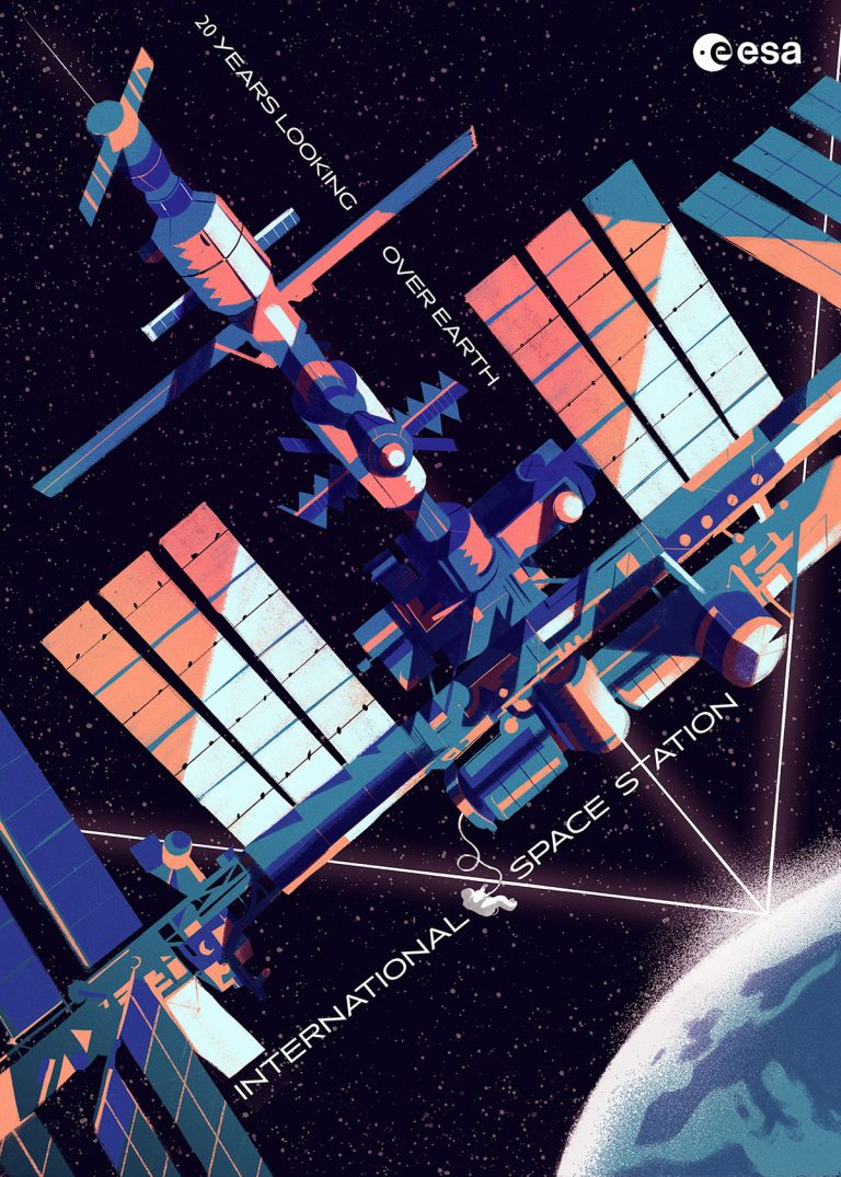 Poster 20 years ISS – Art Associates Amsterdam