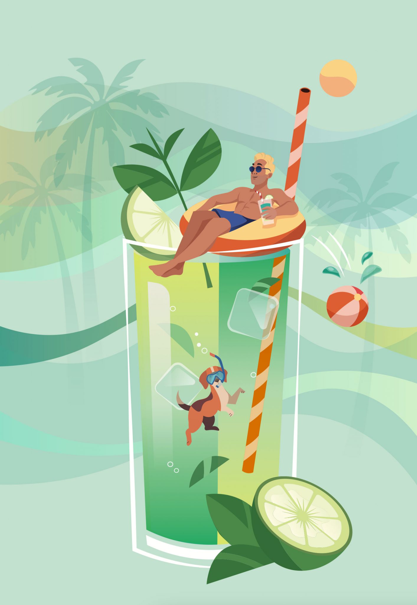 Mocktail new flavours – Art Associates Amsterdam